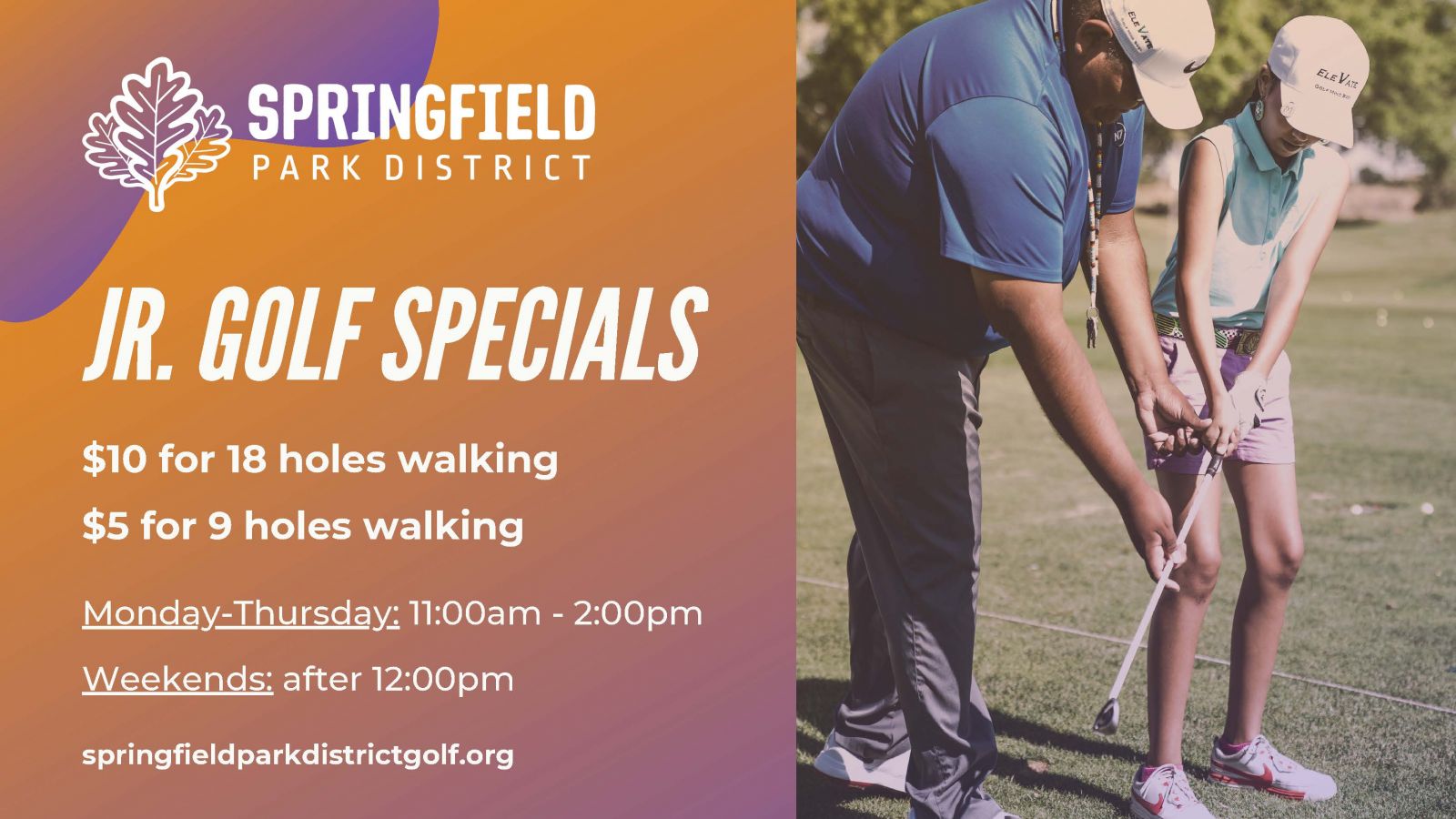 SPECIALS - Pasfield Golf Course