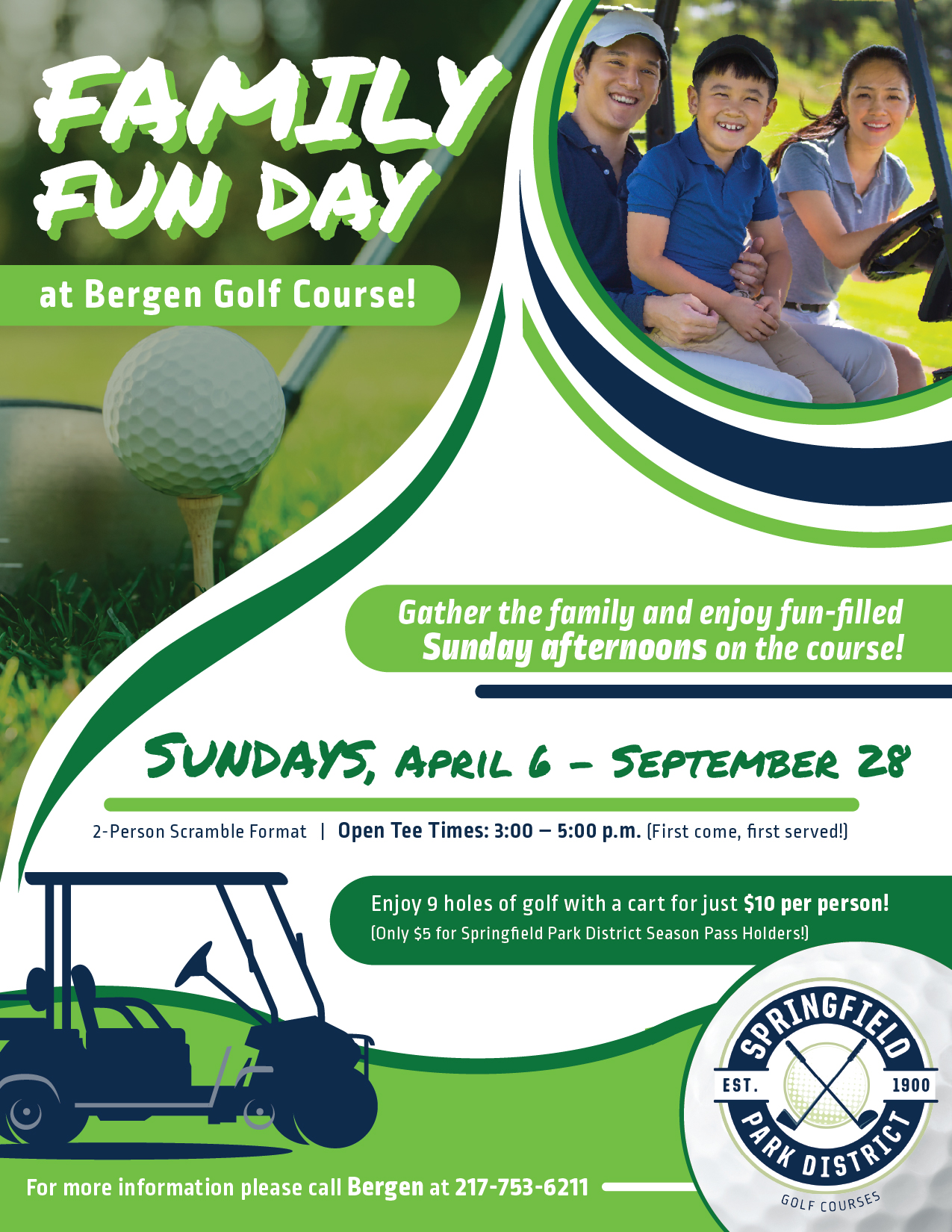 SPECIALS - Pasfield Golf Course